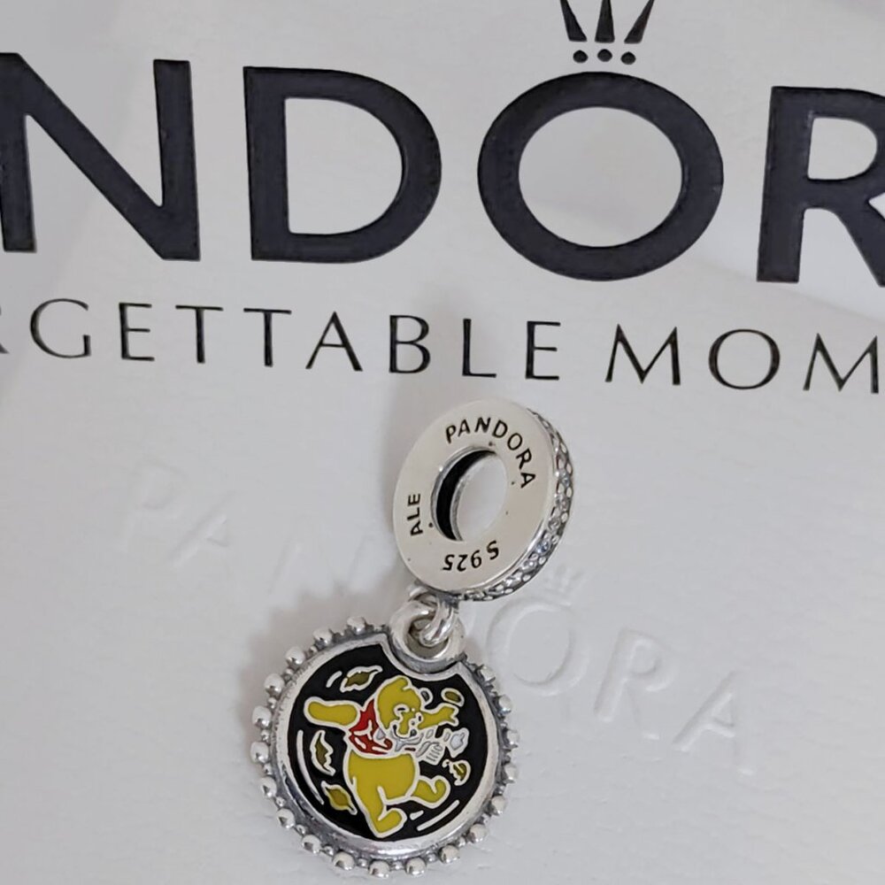 Pandora 2023 Winnie The Pooh Charm Double Sided Nib P… - Gem